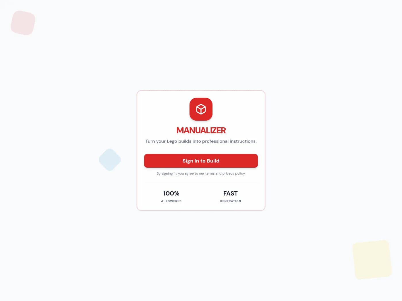 Lego Builder Manualizer