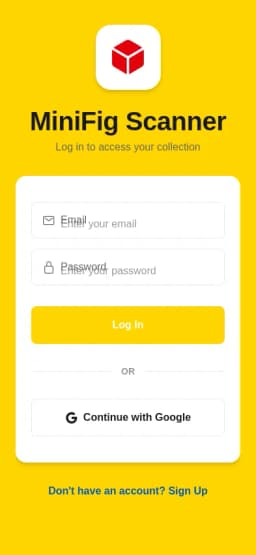 Lego MiniFig Scanner