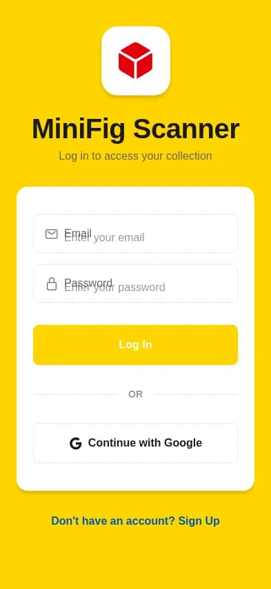 Lego MiniFig Scanner
