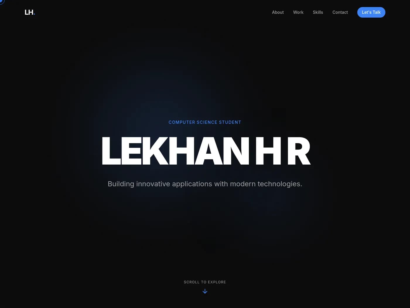 Lekhan Minimal Portfolio
