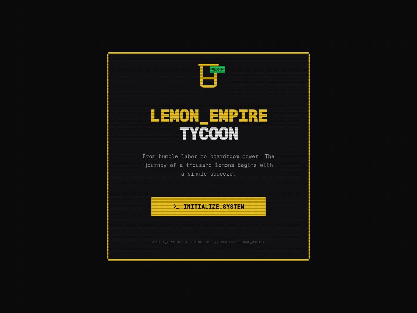 Lemon Empire Tycoon