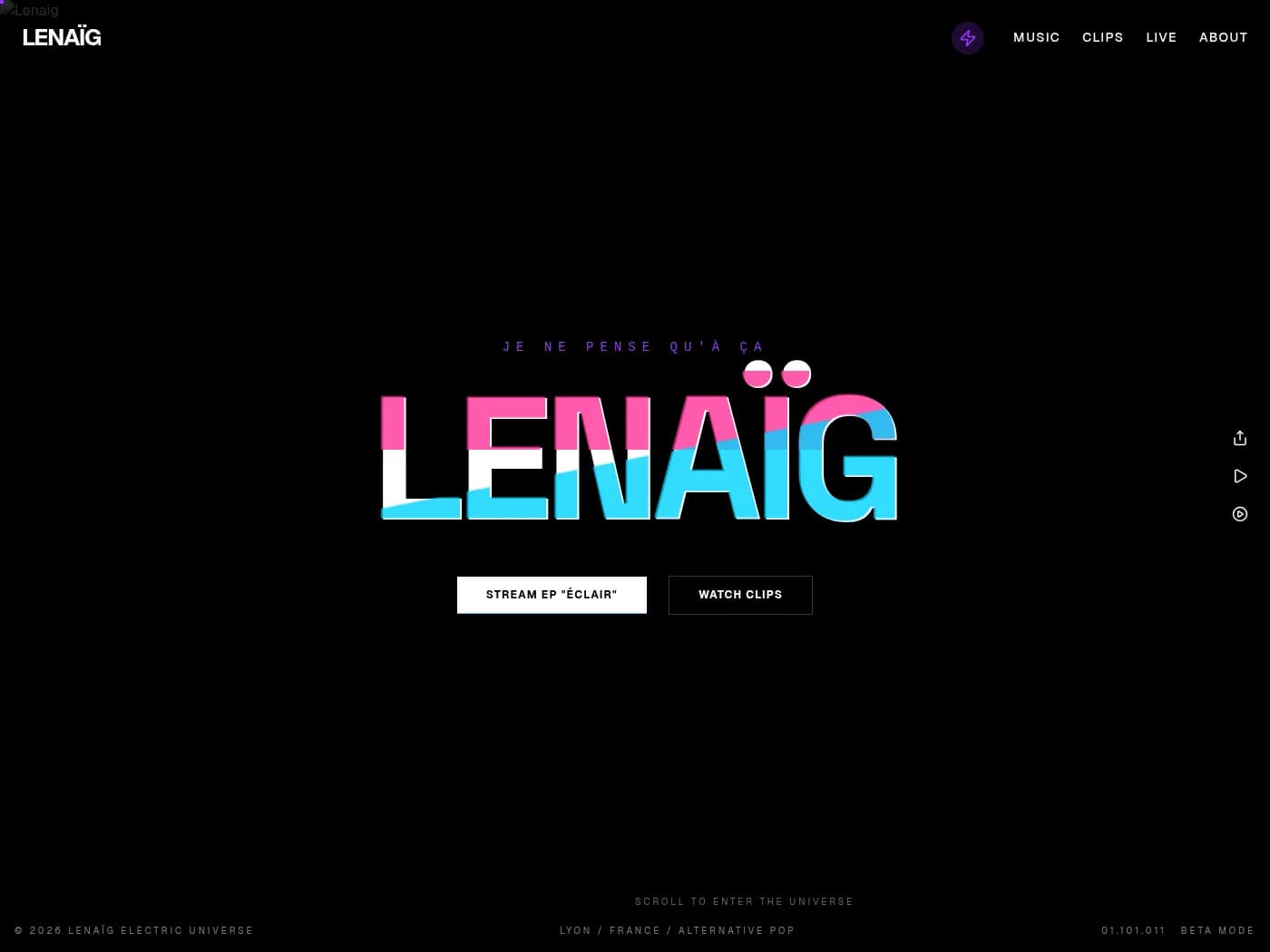 Lenaïg Electric Universe
