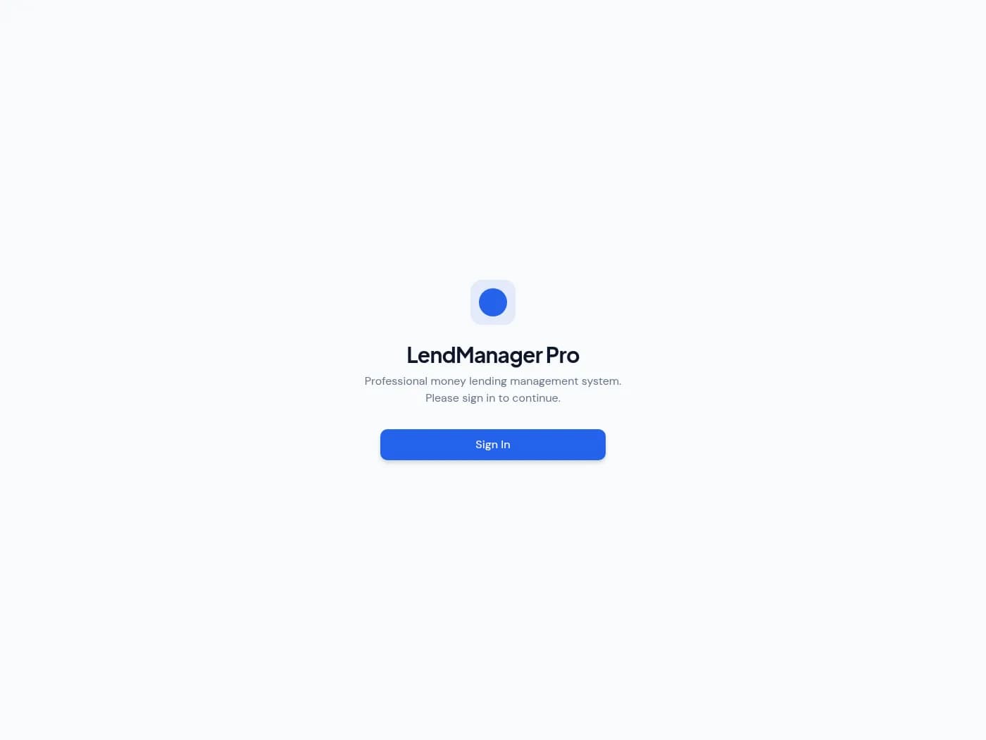 LendManager Pro