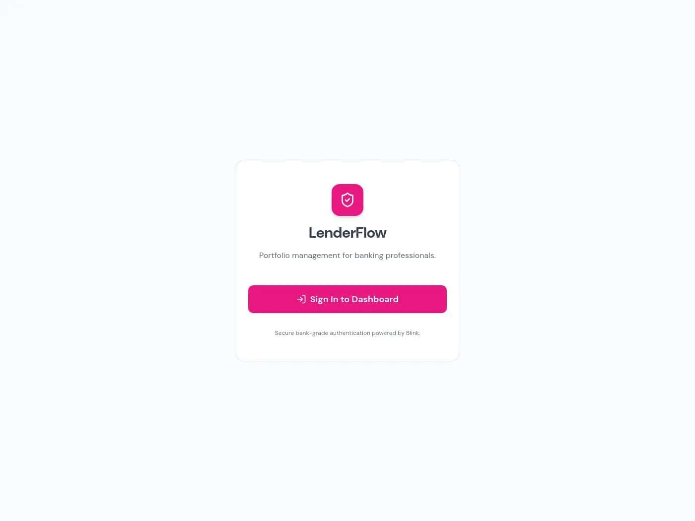 Lender Client Tracker