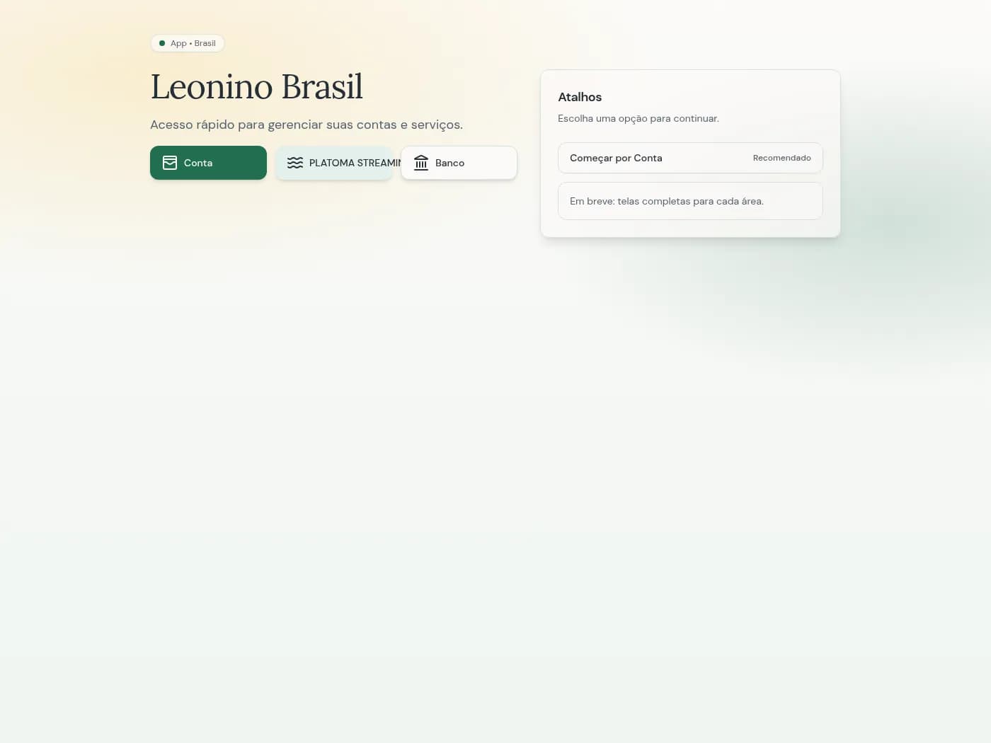 Leonino Brasil App