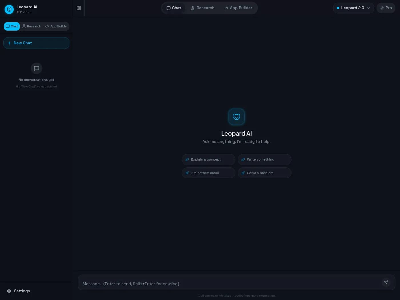 Leopard AI Platform