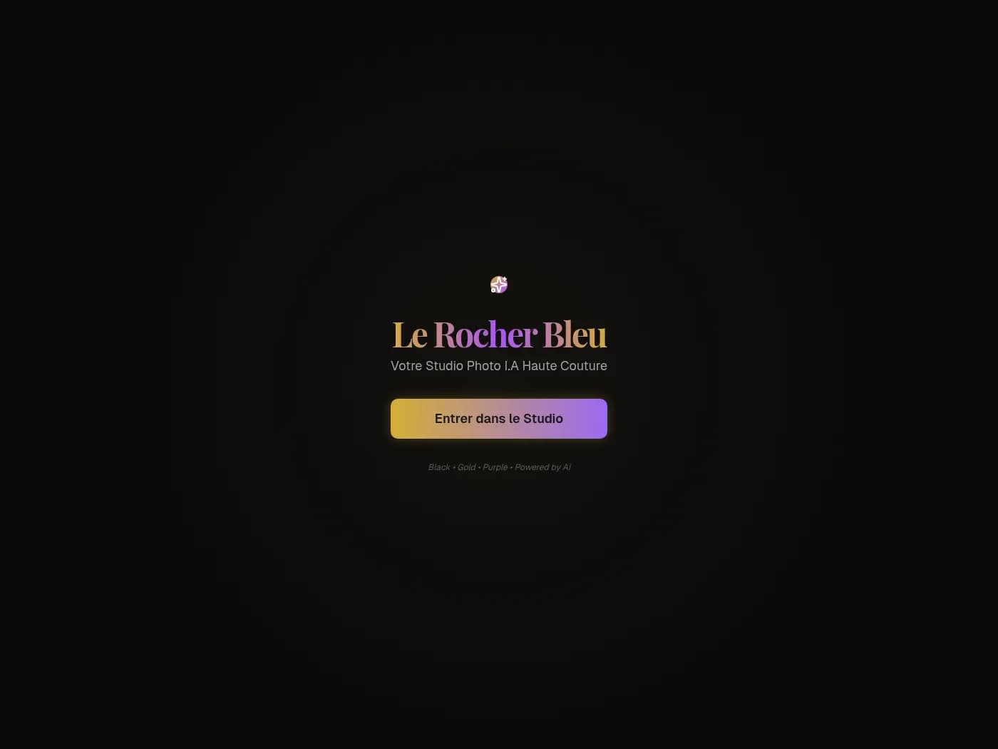 Le Rocher Bleu AI Studio