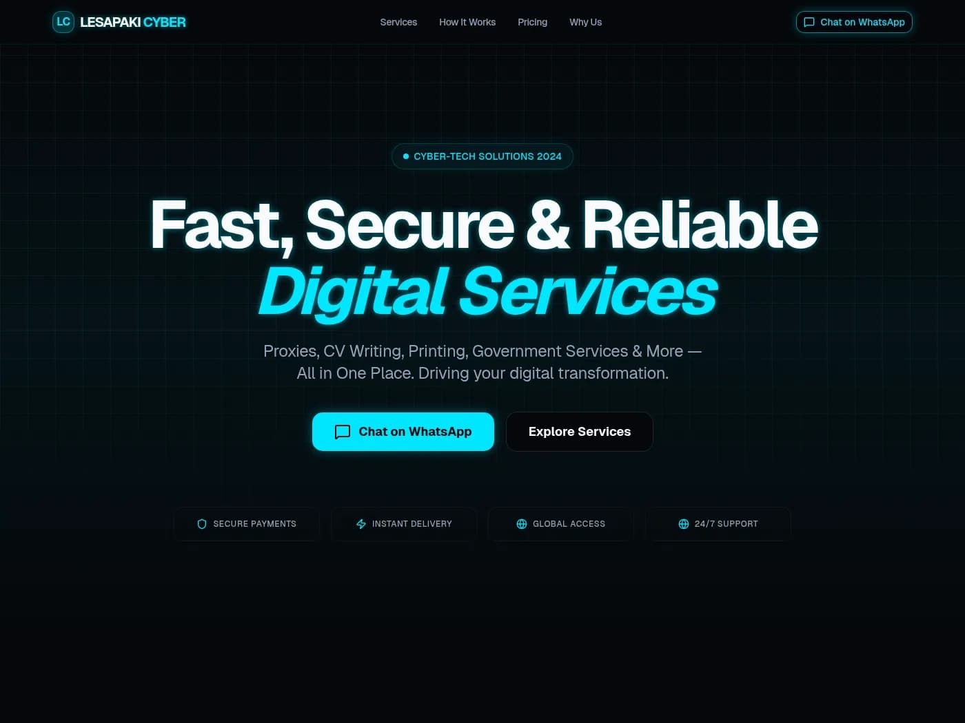 Lesapaki Cyber Site