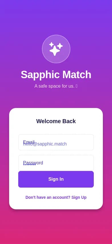 Sapphic Match