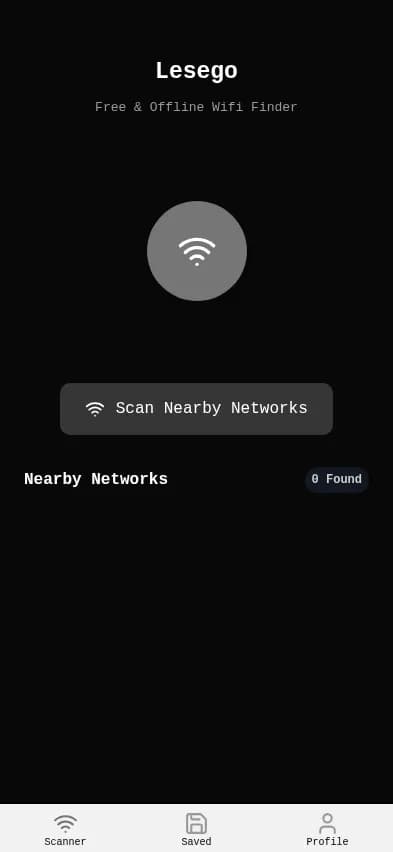 Lesego Wifi Finder