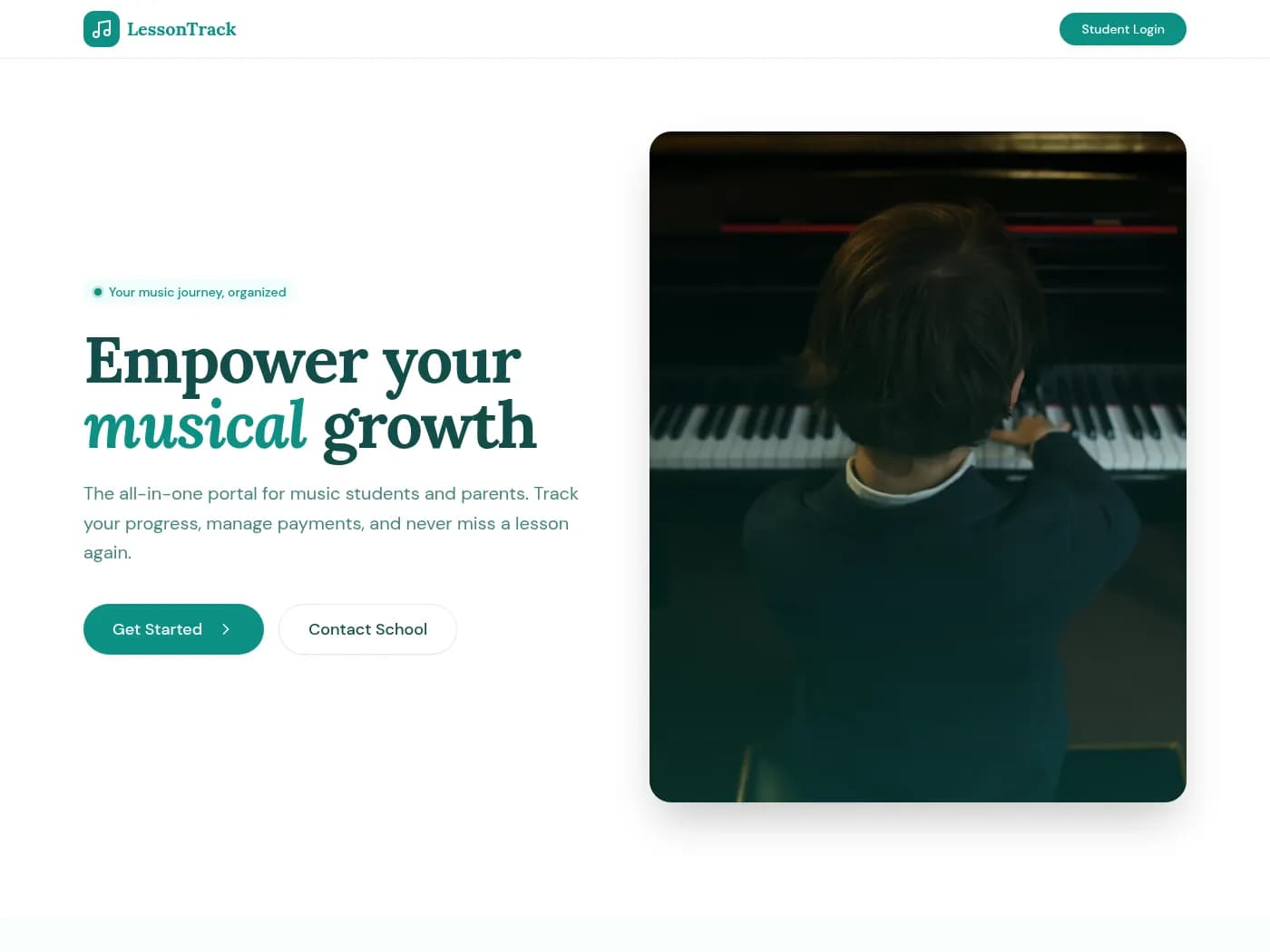 LessonTrack Portal