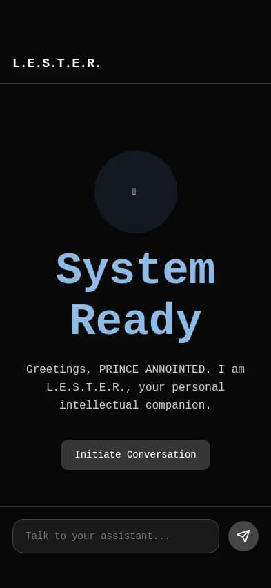 LESTER Voice Assistant