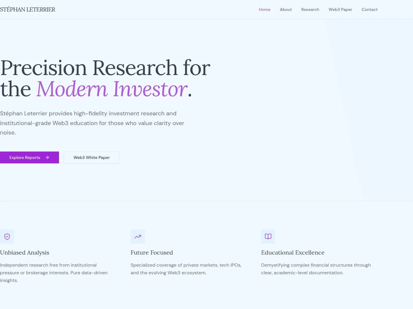 Leterrier Premium Portfolio