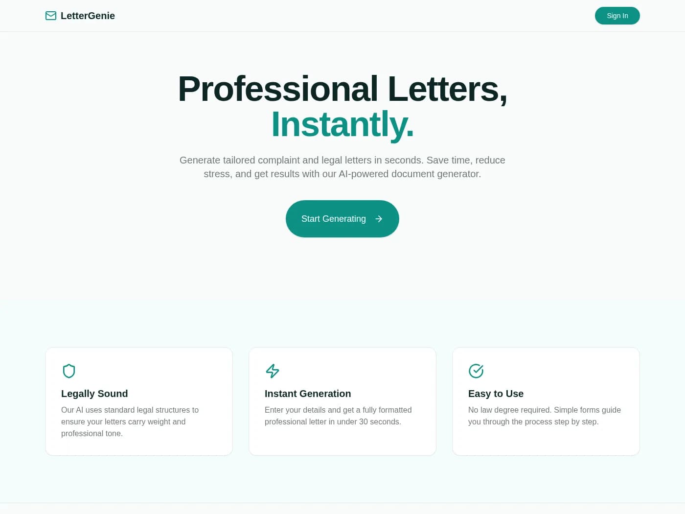LetterGenie