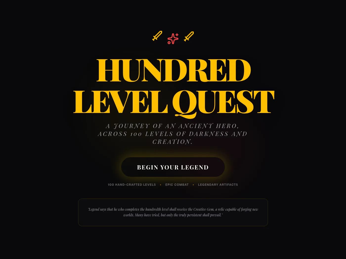 Hundred Level Quest