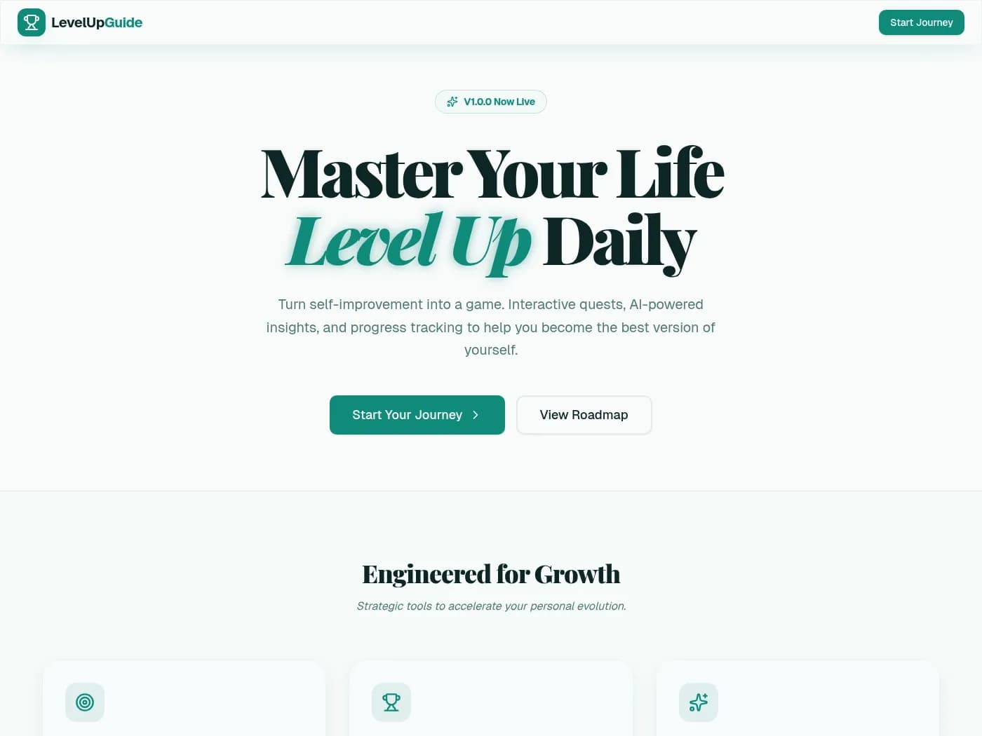 Level Up Guide