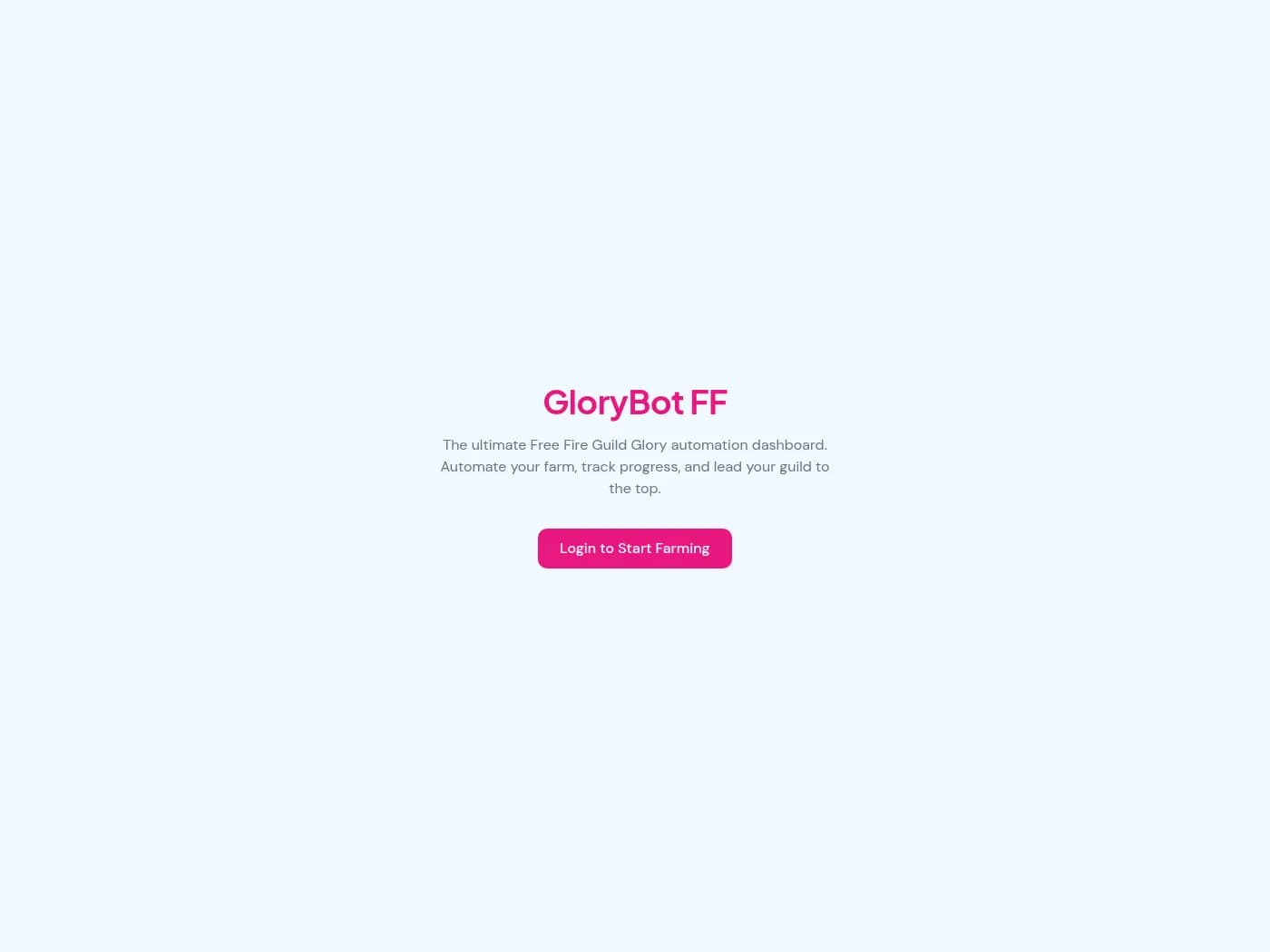 LevelBot Web Dashboard