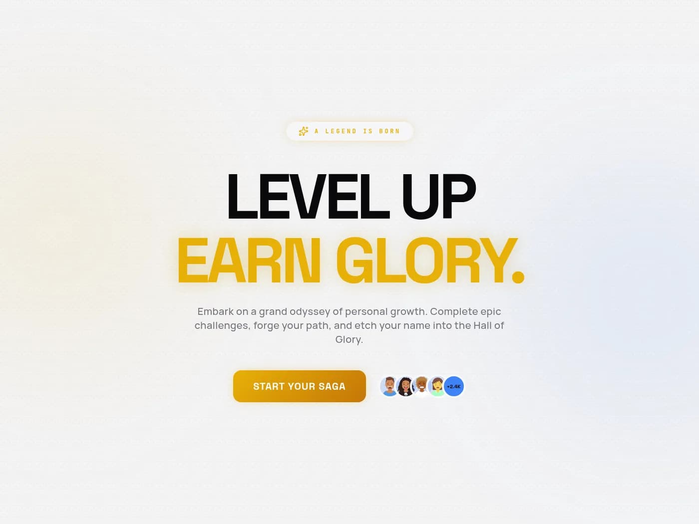 LevelUp Glory App