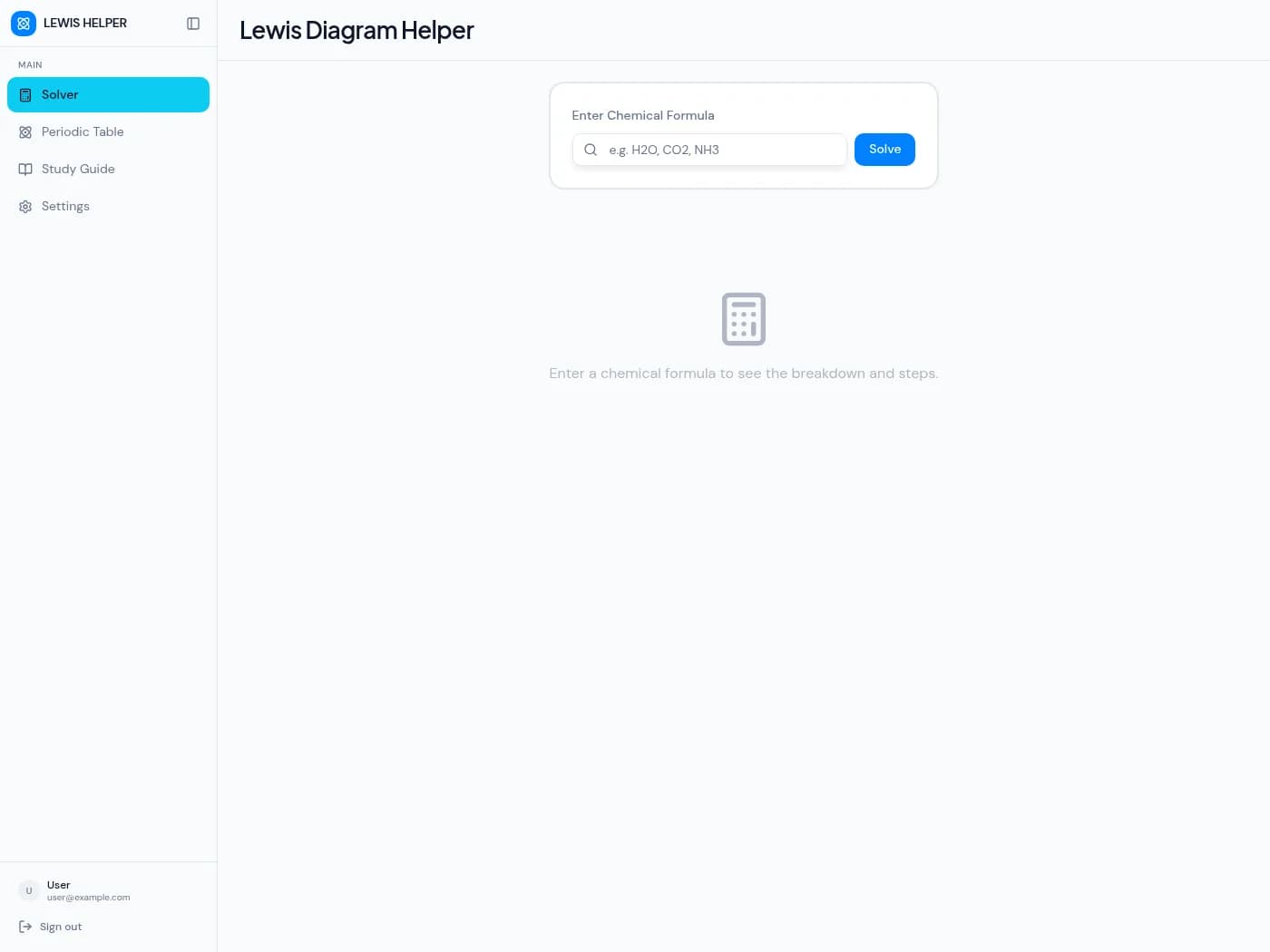 Lewis Diagram Helper