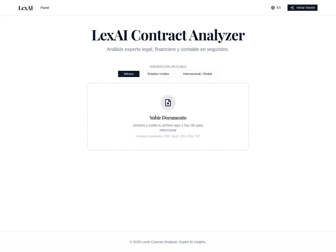 LexAI Contract Analyzer
