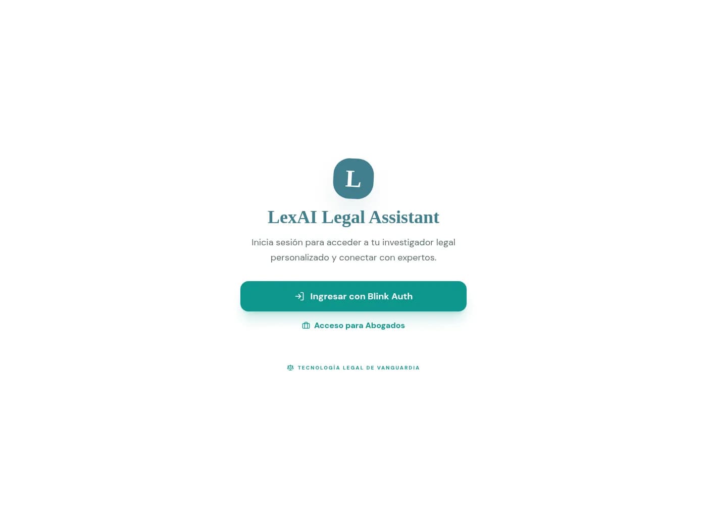 LexAI Legal Assistant