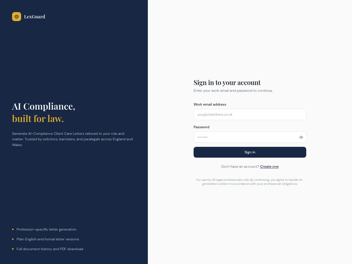 LexGuard AI Compliance Tool