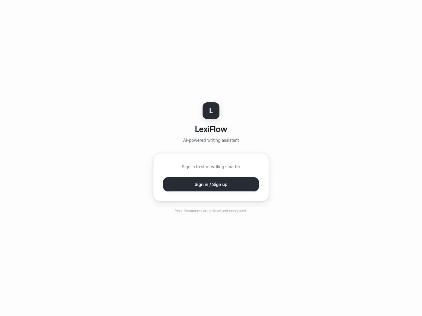 LexiFlow AI Editor