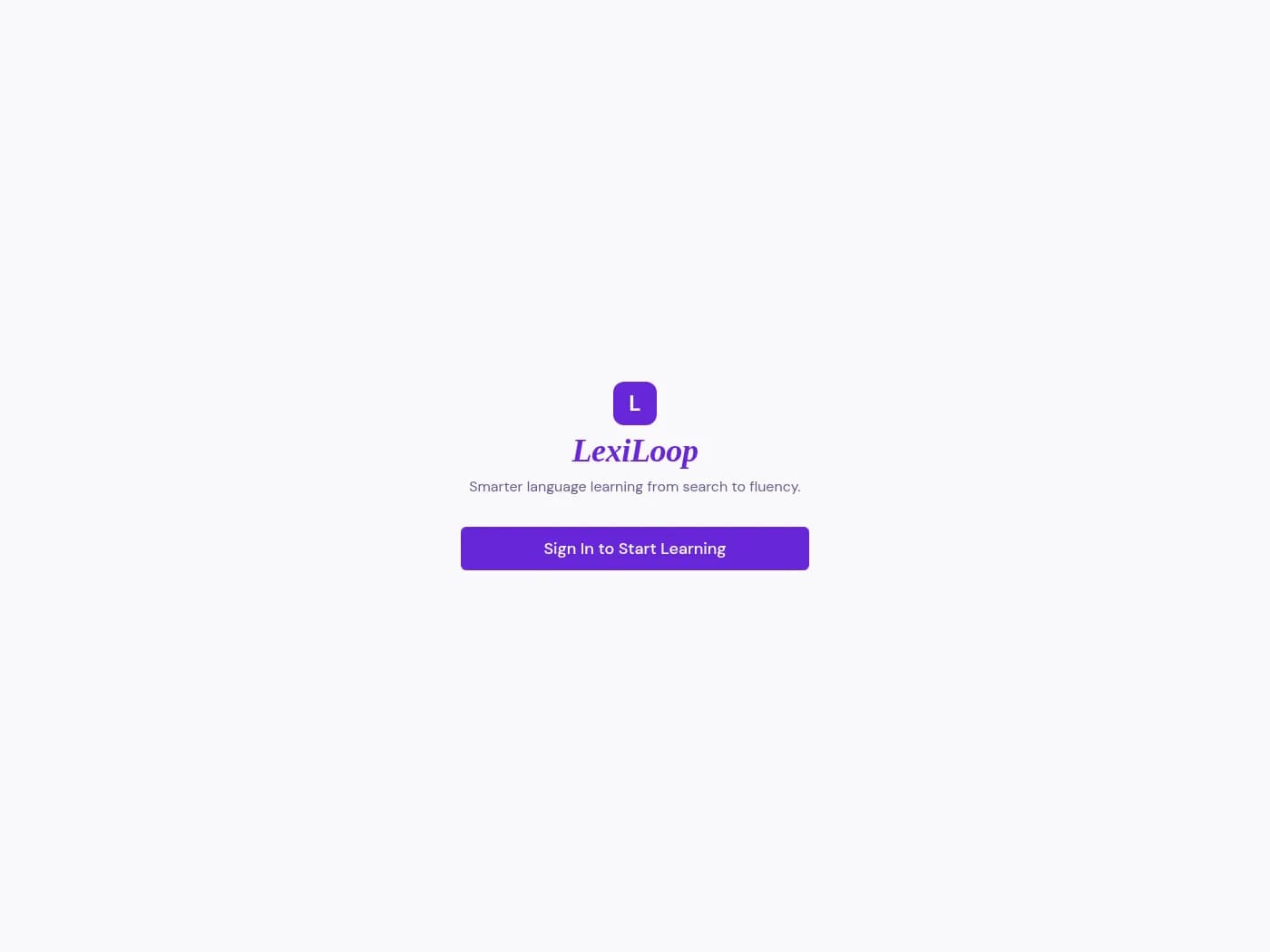 LexiLoop: Smarter Language Learning