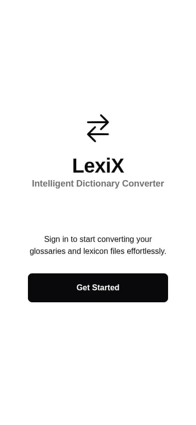 LexiX Mobile Converter