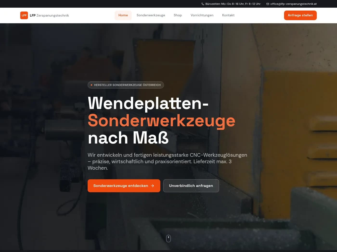 LFP Zerspanungstechnik Site
