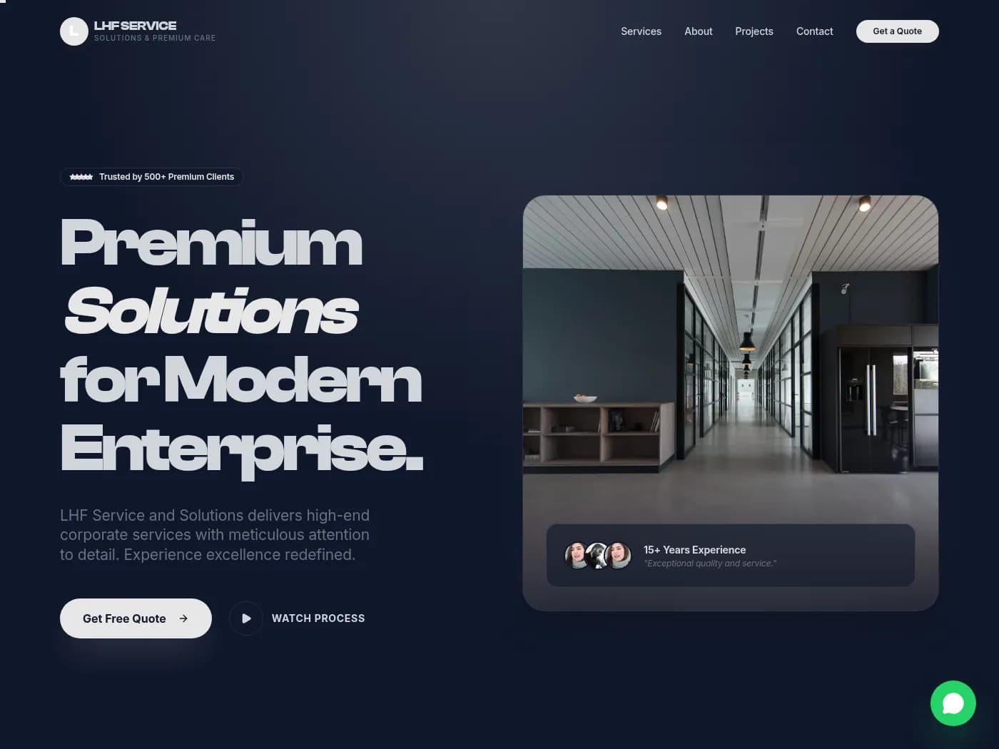 LHF Premium Website
