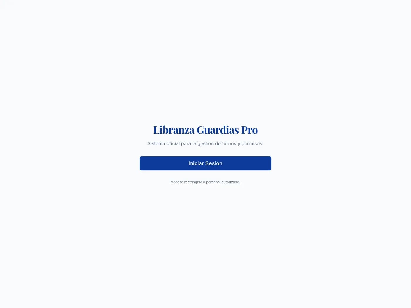 Libranza Guardias Pro