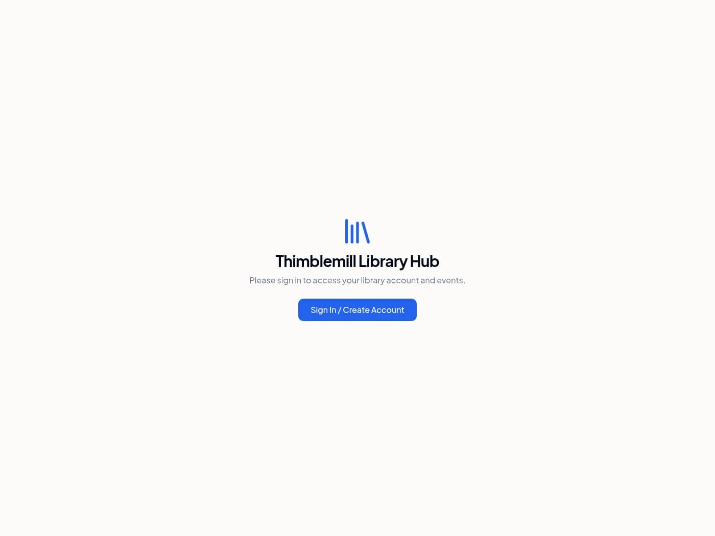 Thimblemill Library Hub
