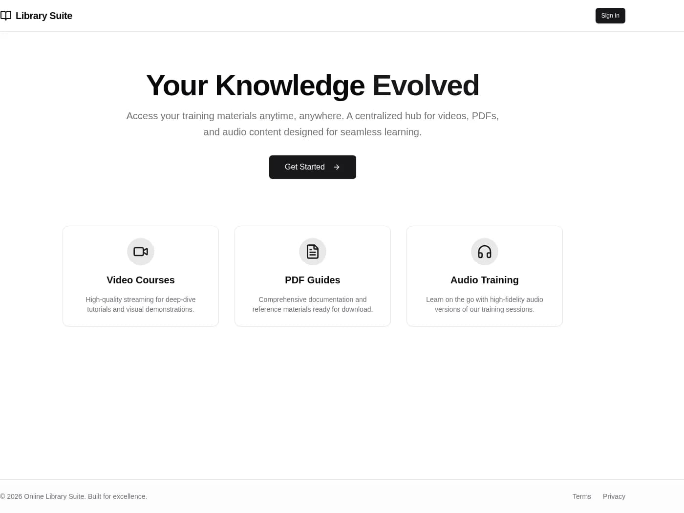 Online Library Suite