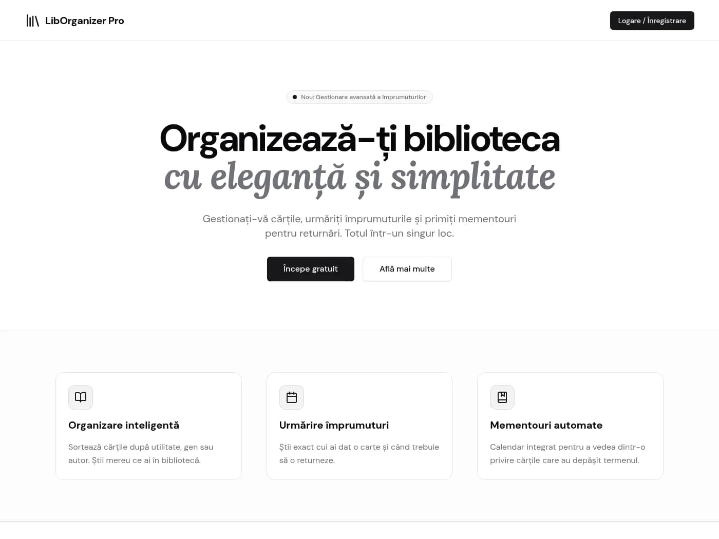 Library Organizer Pro