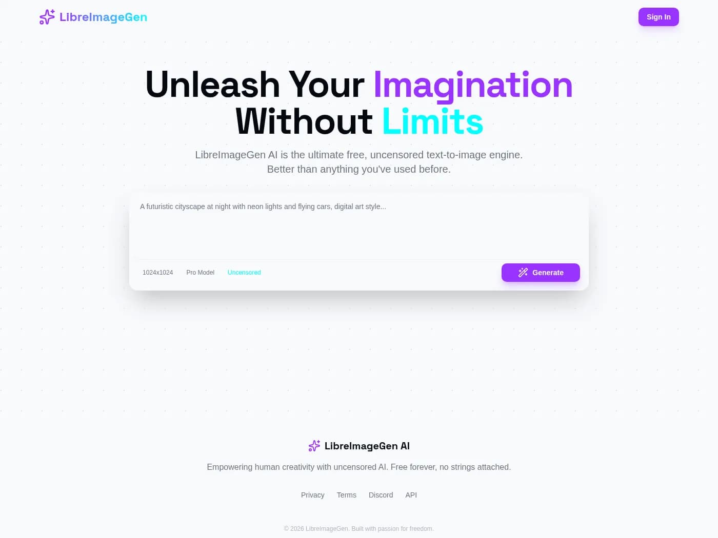 LibreImageGen AI
