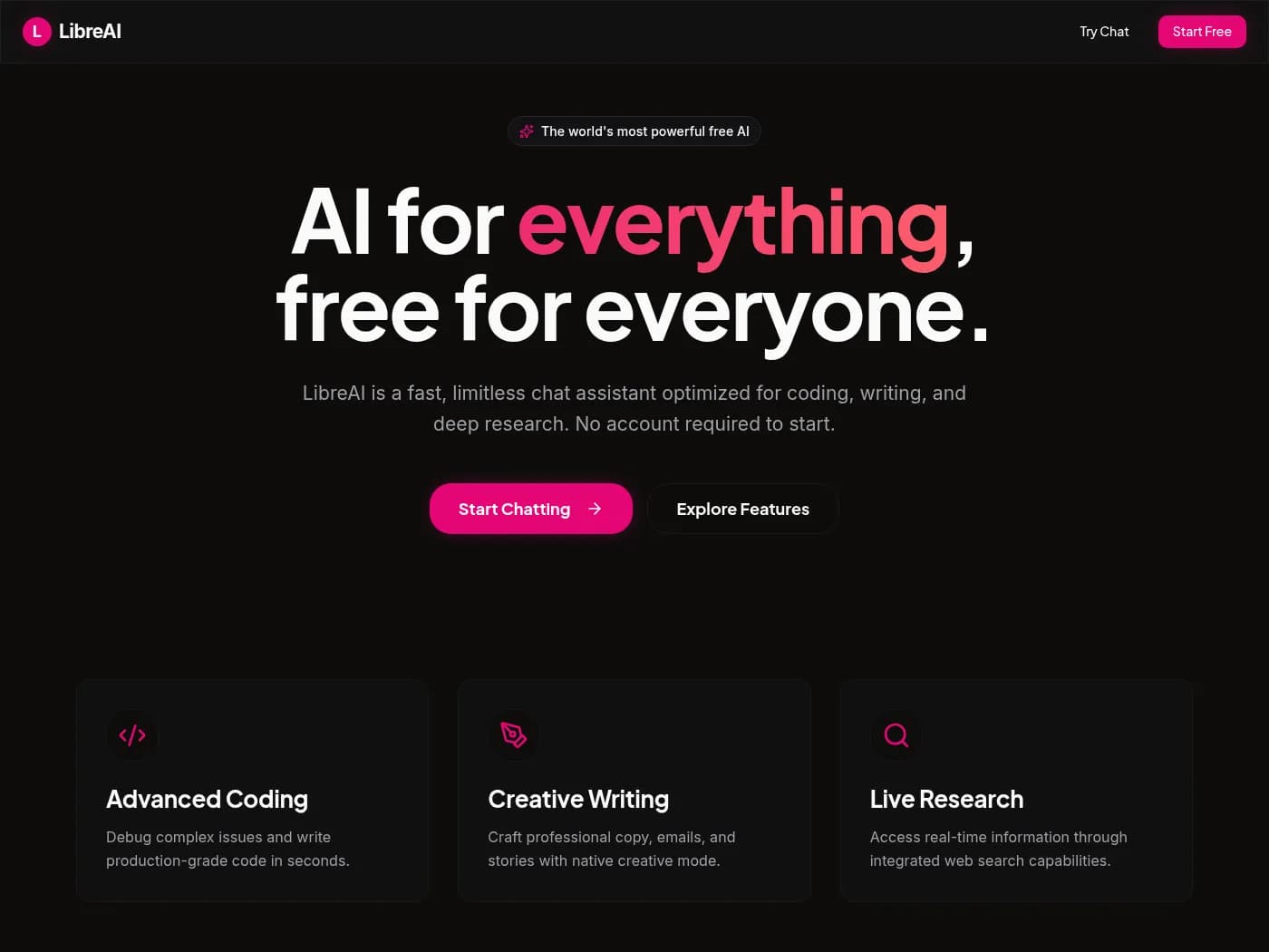 LibreAI Chat Assistant