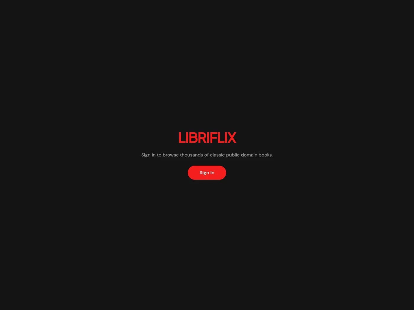Libriflix Reader