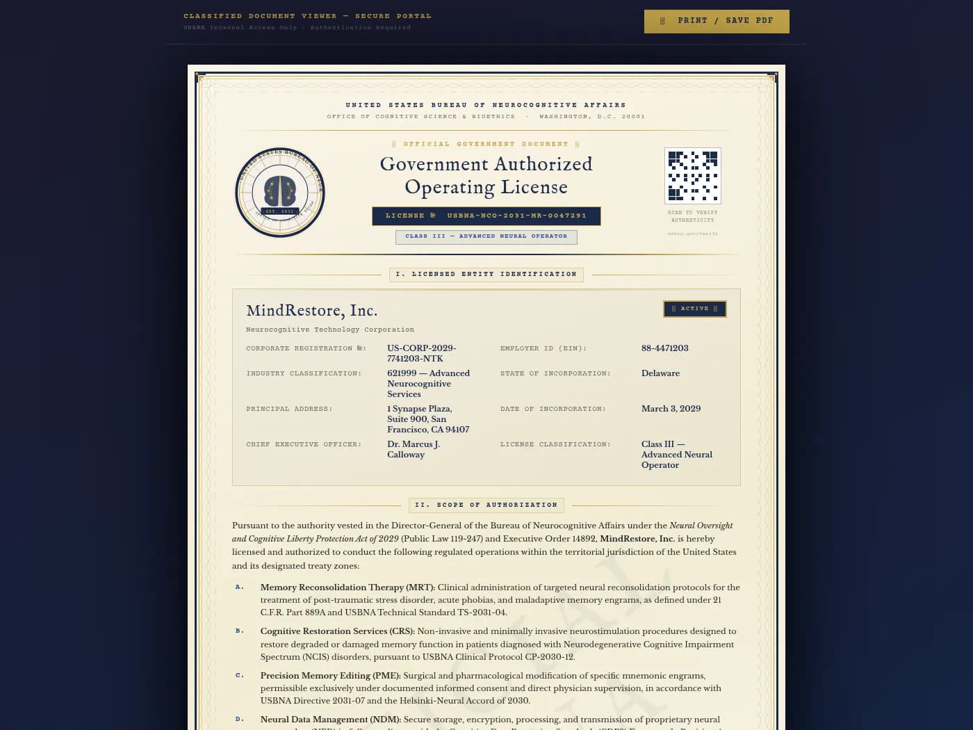 MindRestore License Generator
