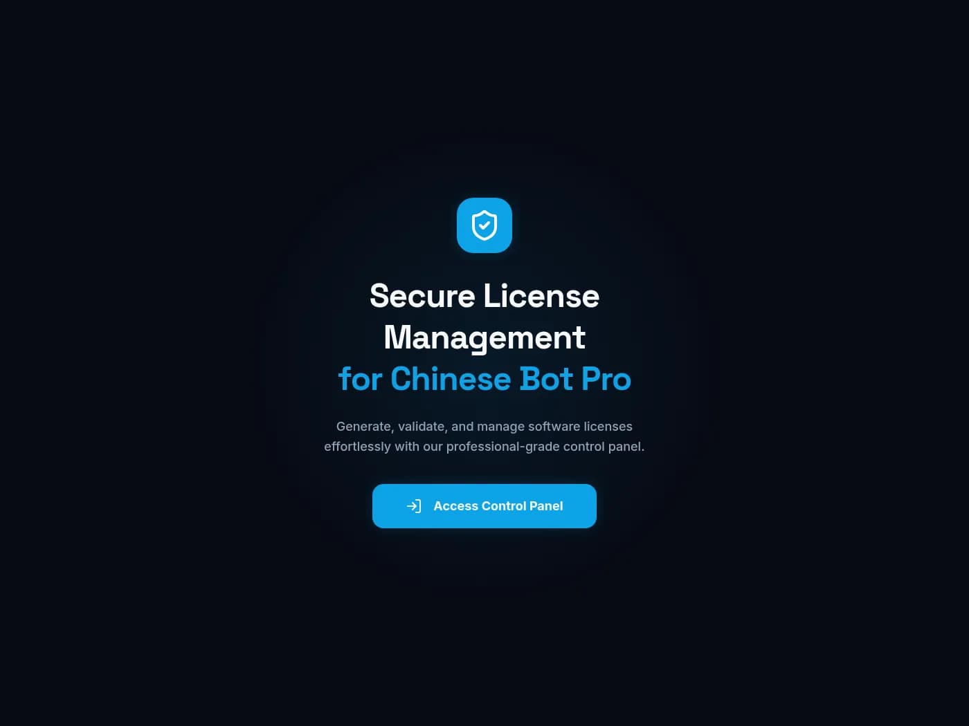 Chinese Bot Pro License