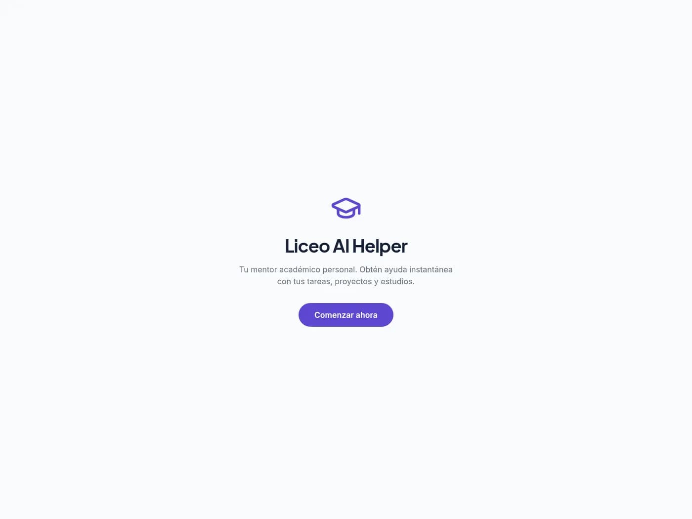 Liceo AI Helper