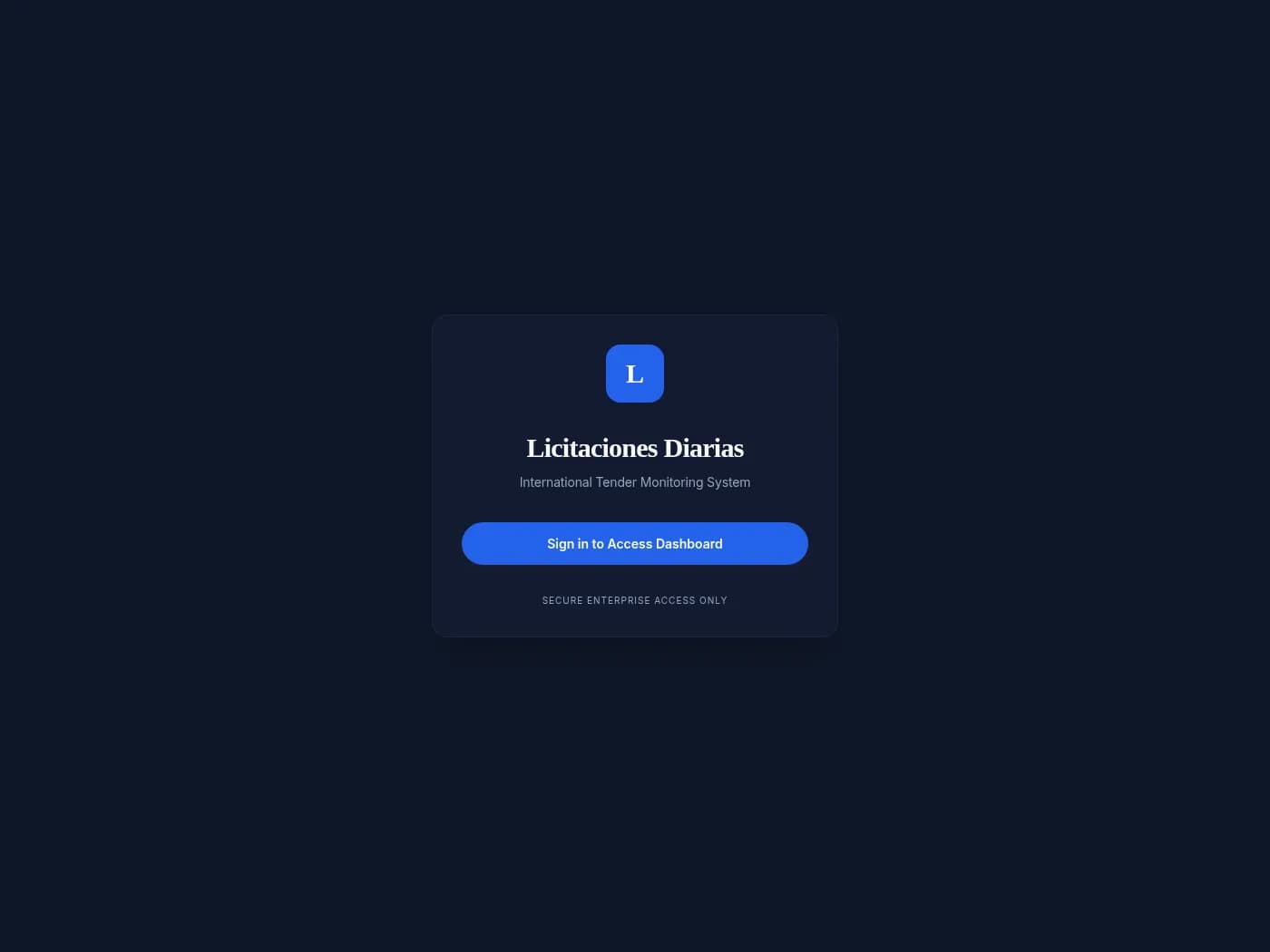 Licitaciones Diarias Web