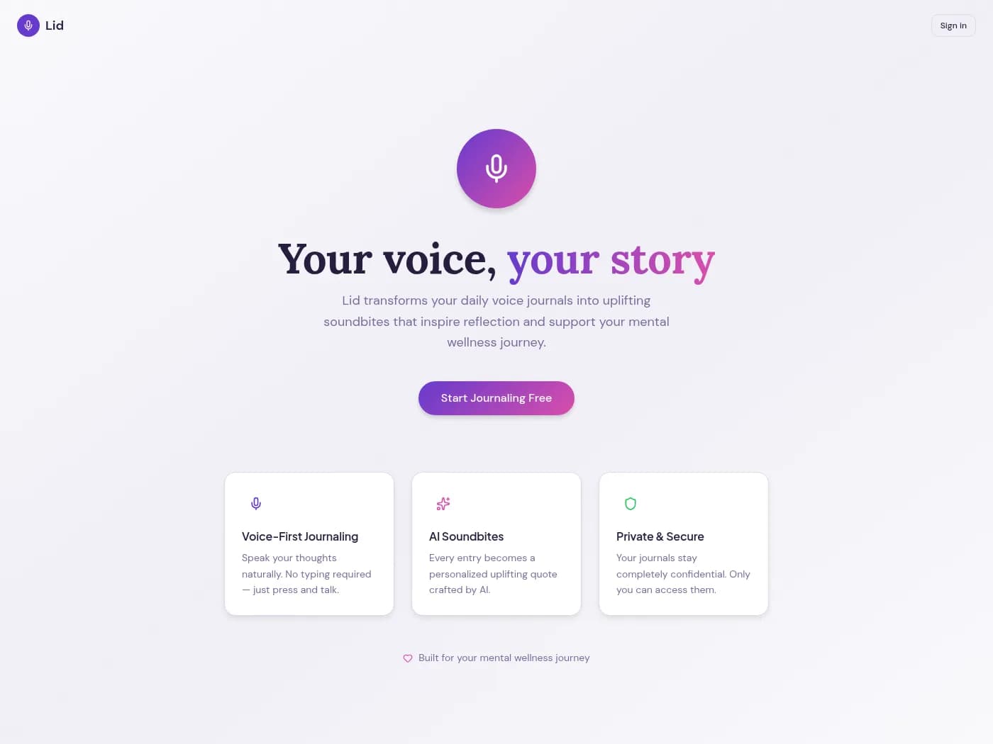 Getting Unstuck Voice Journal