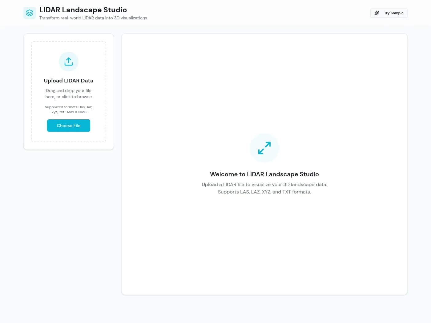 LIDAR Landscape Studio
