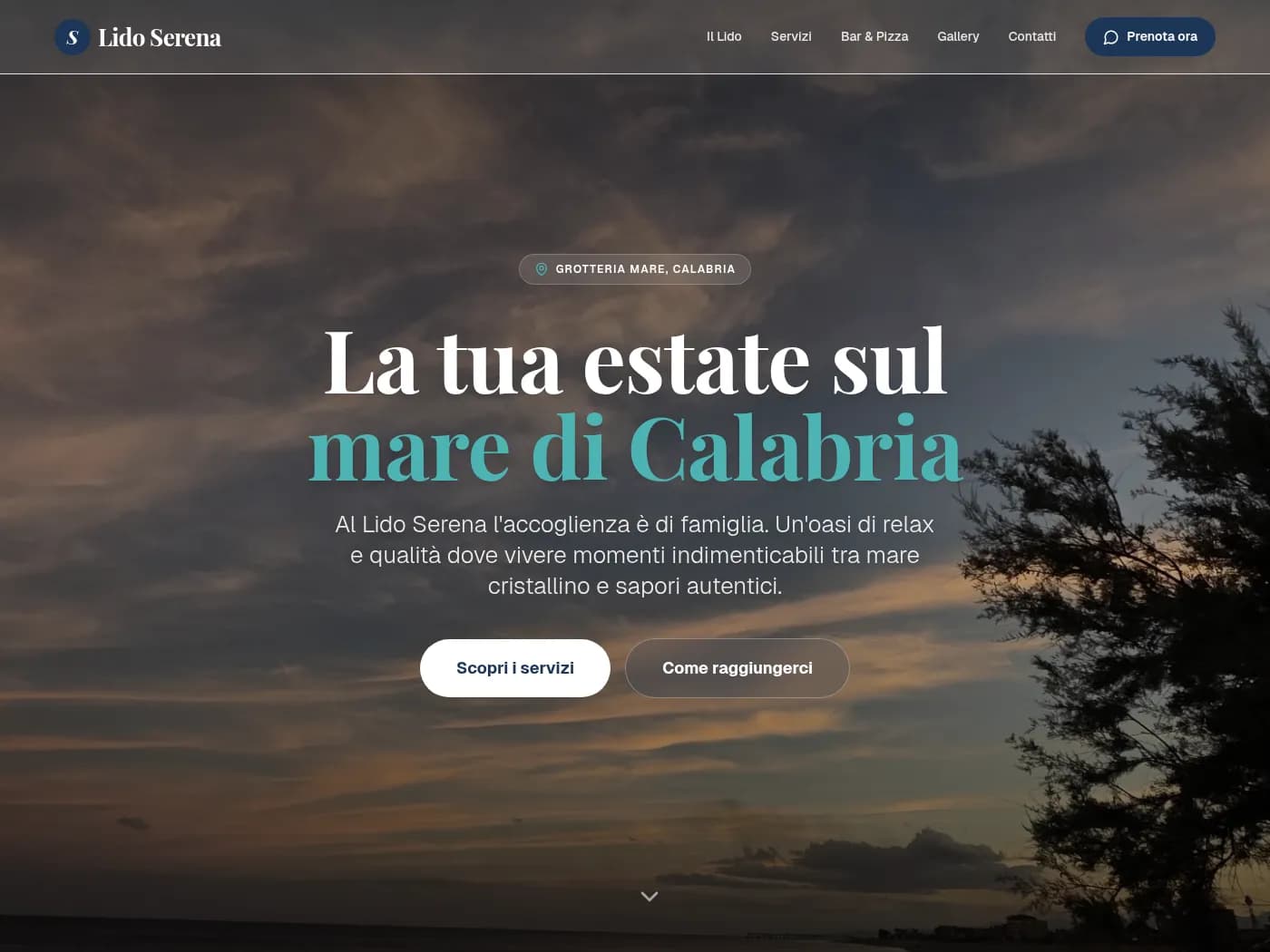 Lido Serena Web Experience