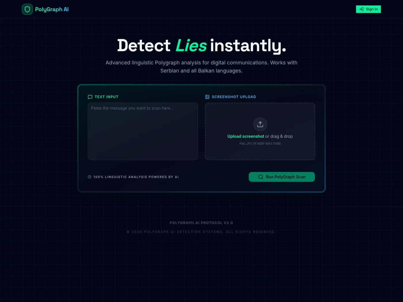 PolyGraph AI Detector