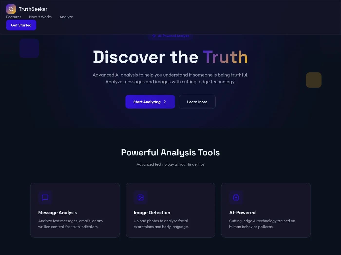 Lie Detector Analyzer