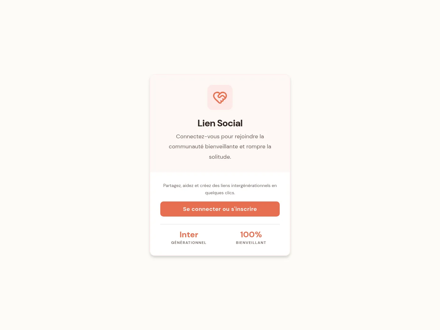 Lien Social App