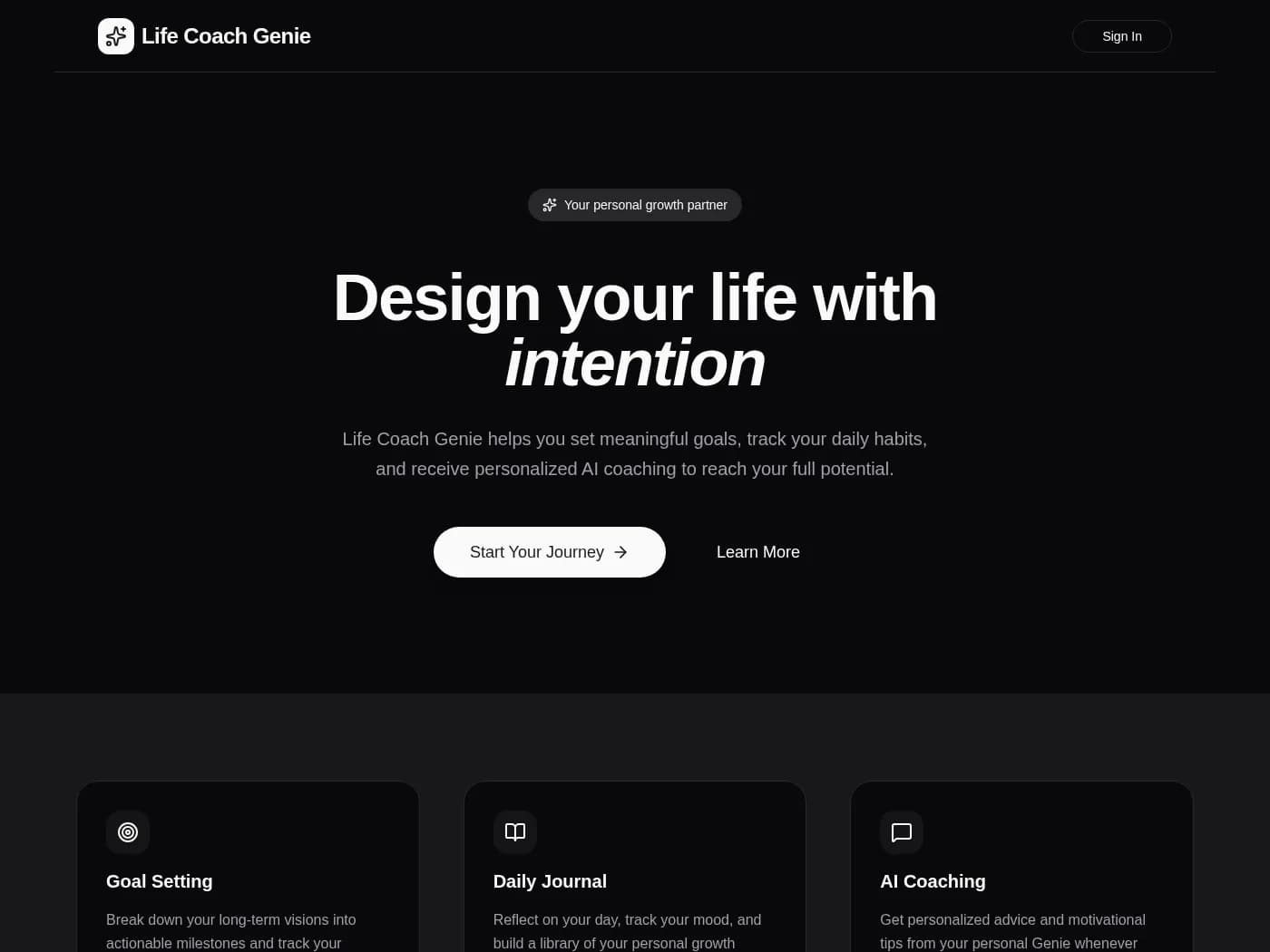 Life Coach Genie