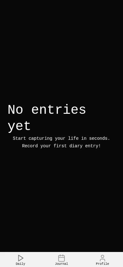 Life In Seconds Diary